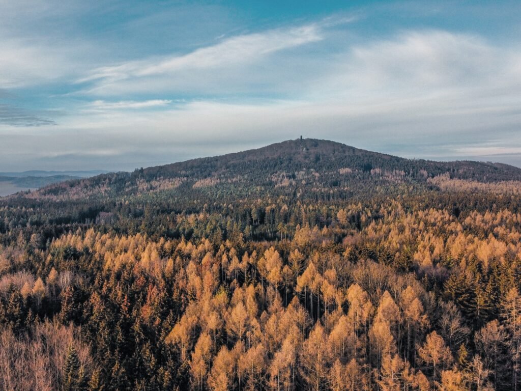 Velk Blan k A Mythical Mountain With A Lookout Tower Czechia Retkee